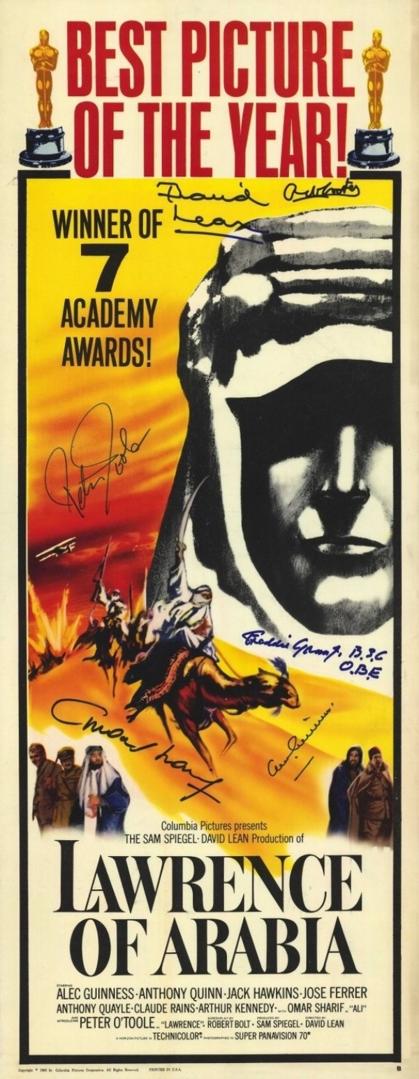 Lawrence of Arabia | Classic movie posters, Lawrence of arabia, Movie ...