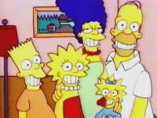 Simpsons Whole Family