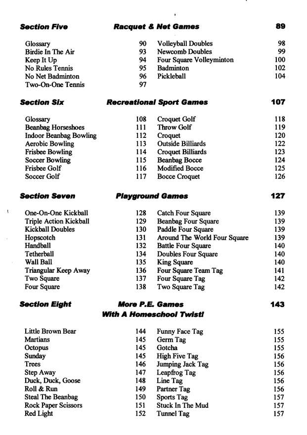 Picture of The Ultimate Homeschool Physical Education Game Book: Fun ...