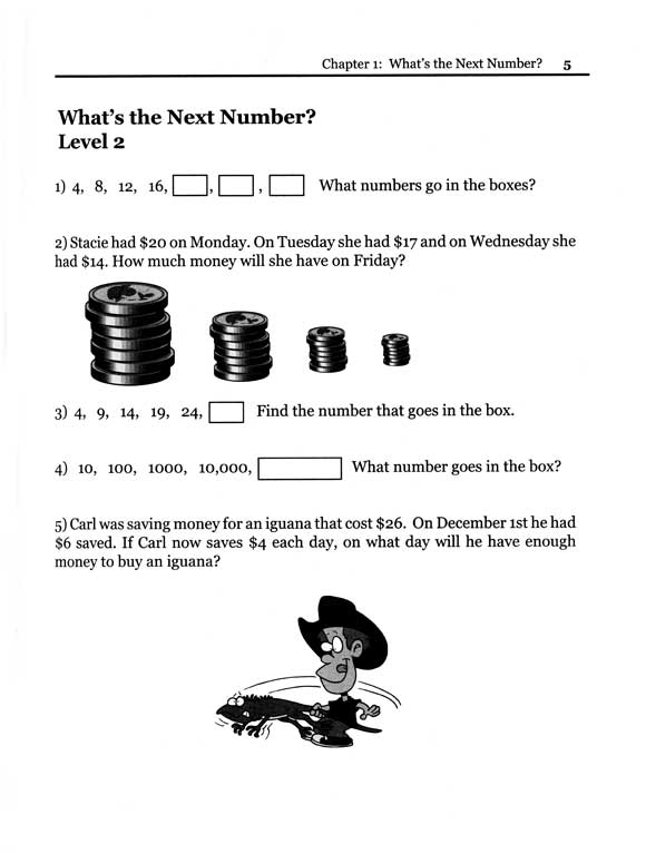 Picture of Primary Grade Challenge Math