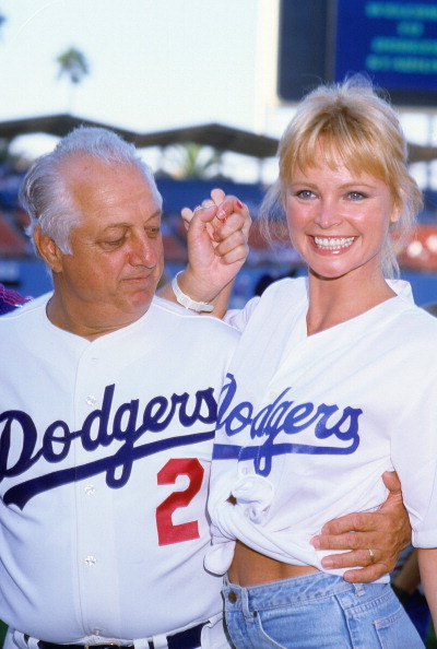 Tommy Lasorda, Pat Klous
