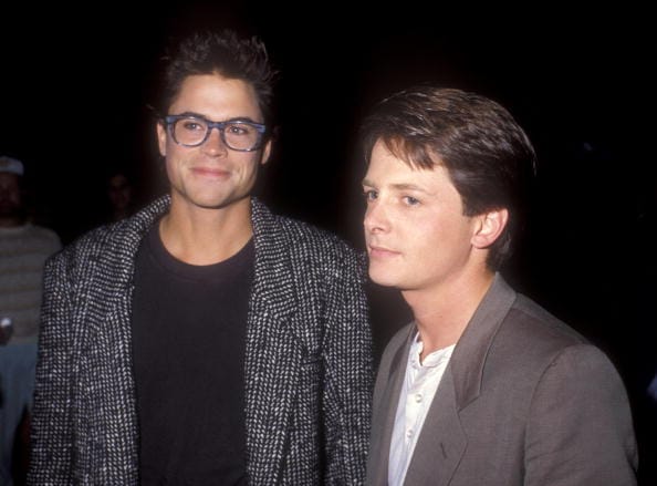 Rob Lowe, Michael J. Fox