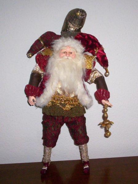 Picture of Jester Santa Doll is in your collection!