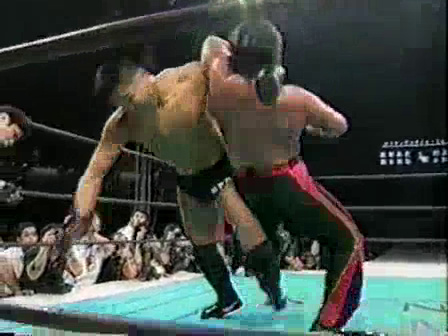 Picture of Shinya Hashimoto & Takashi Iizuka vs. Naoya Ogawa & Kazunari ...