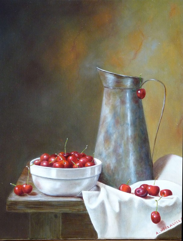Still Life with Cherries