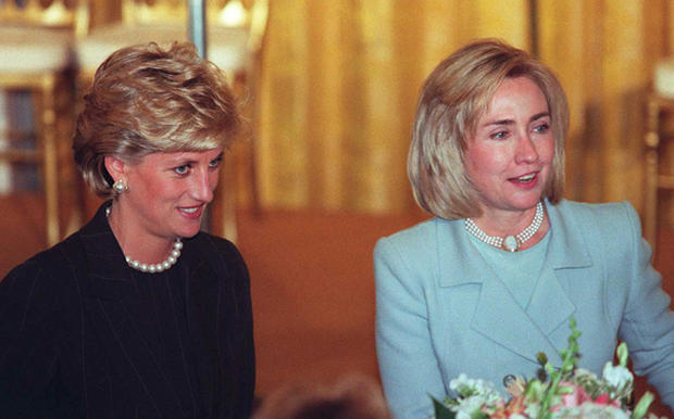 Princess Diana and Hillary Clinton