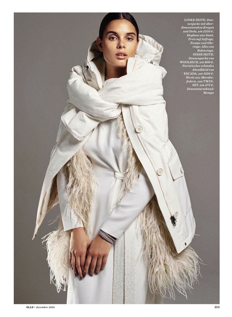 Elle Germany, December 2016
