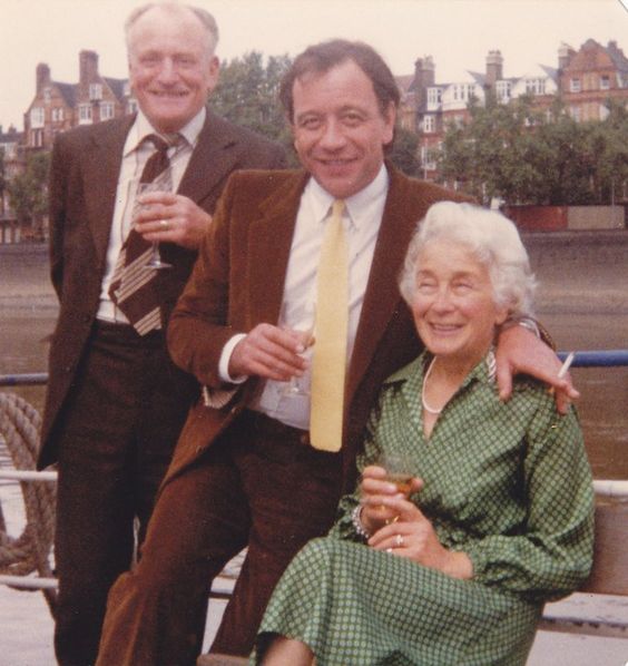 Robin Nedwell and his parents