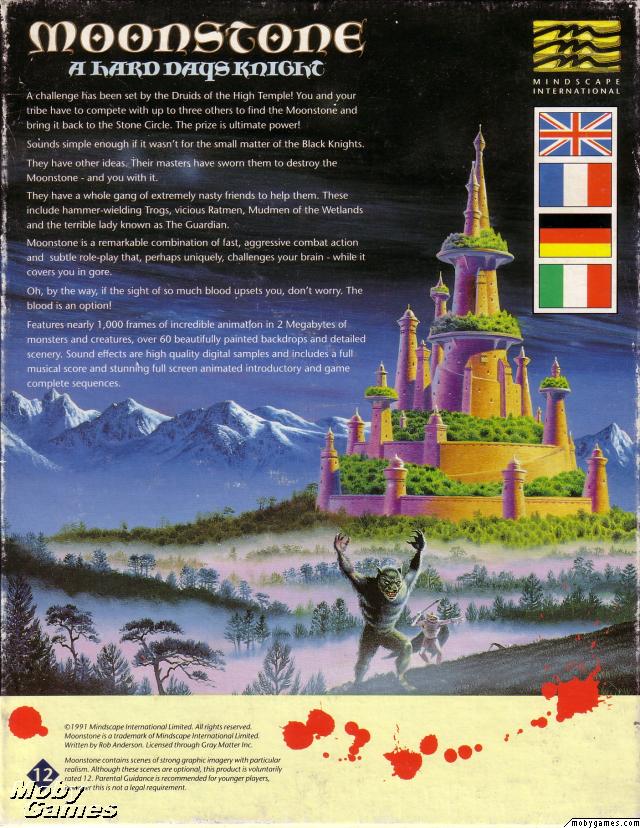 Moonstone PC Back Cover