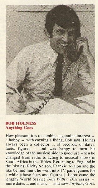 Bob Holness picture