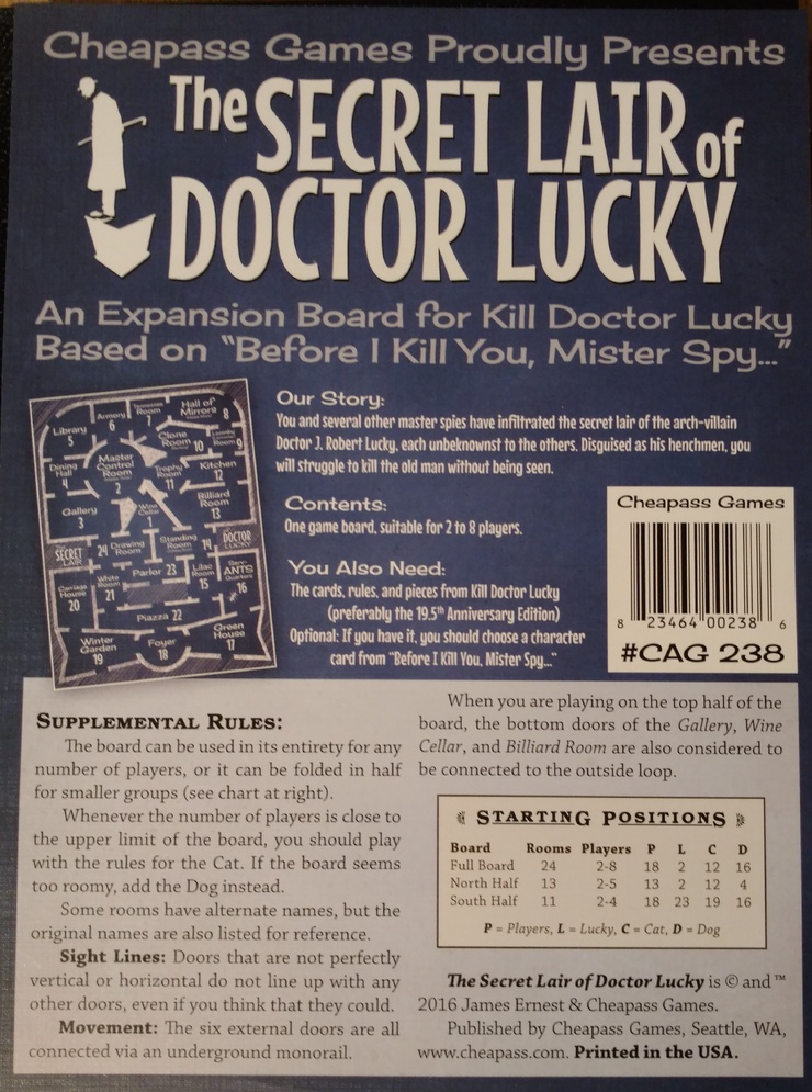 Kill Doctor Lucky: The Secret Lair of Doctor Lucky picture
