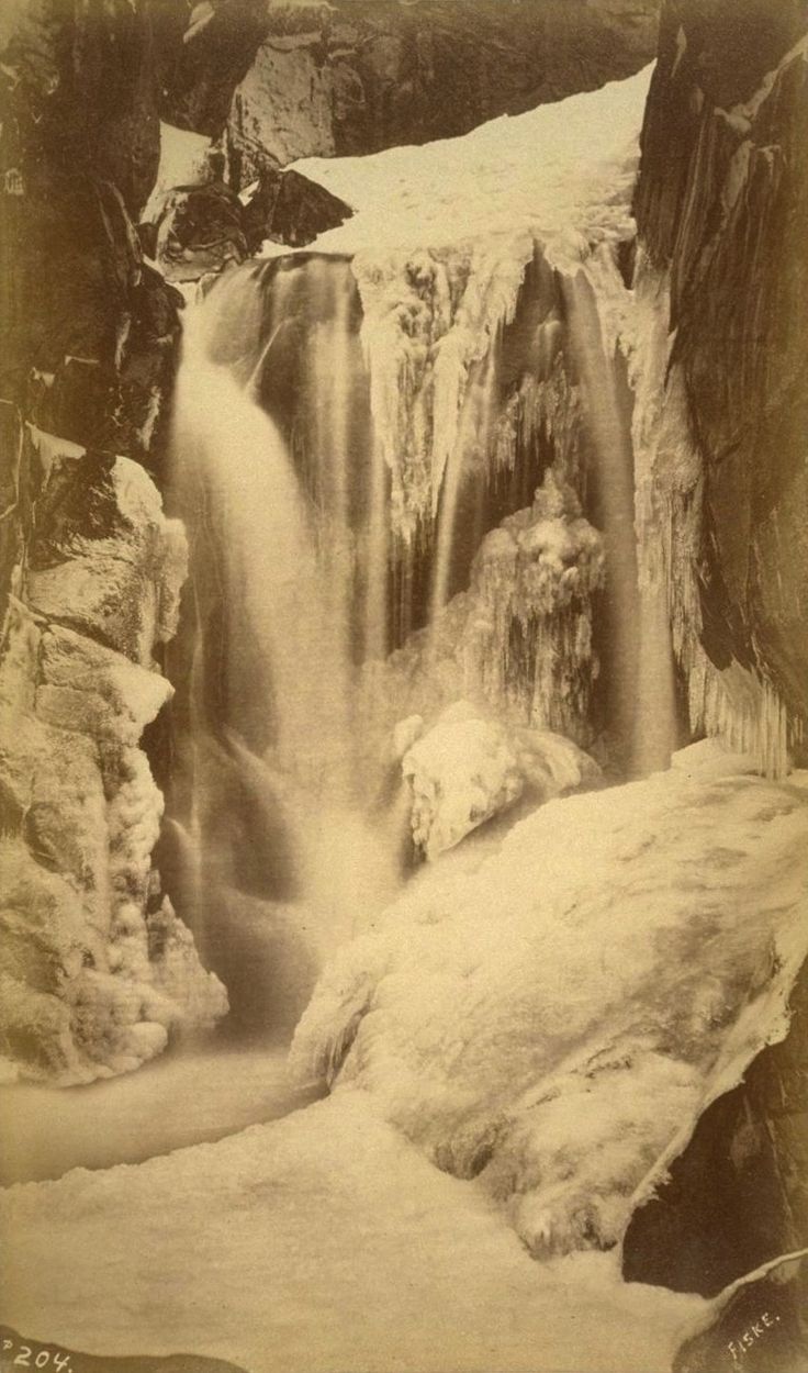 Yosemite Valley in Snow II by George Fiske