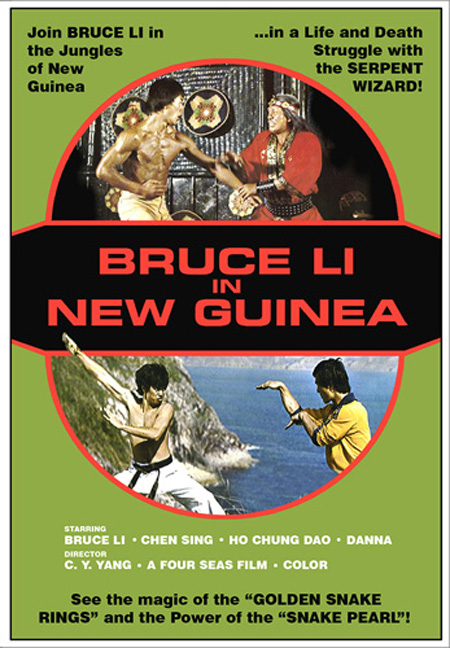 Picture of Bruce Li in New Guinea