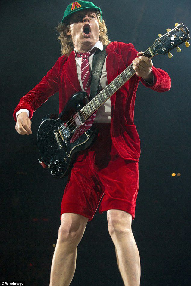 Picture of Angus Young