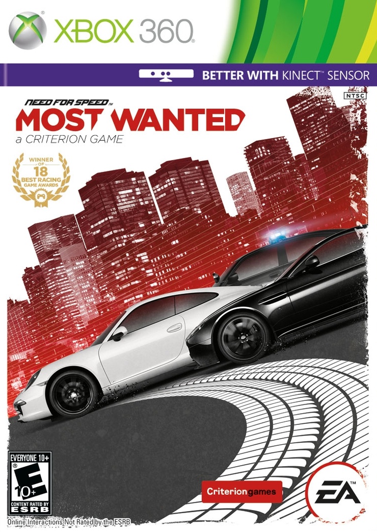 Need for Speed: Most Wanted Cover