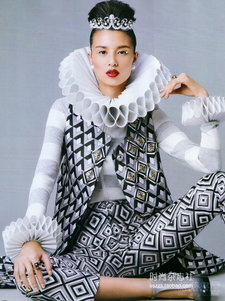 Harper's Bazaar China September 2012