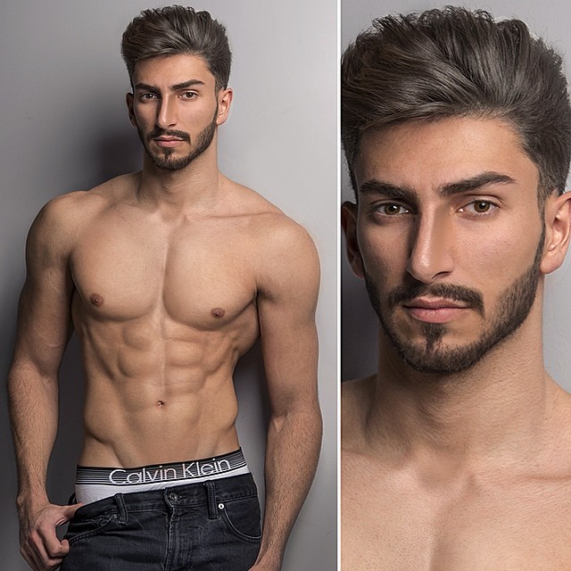 Kuwaiti model Yousef khaleel