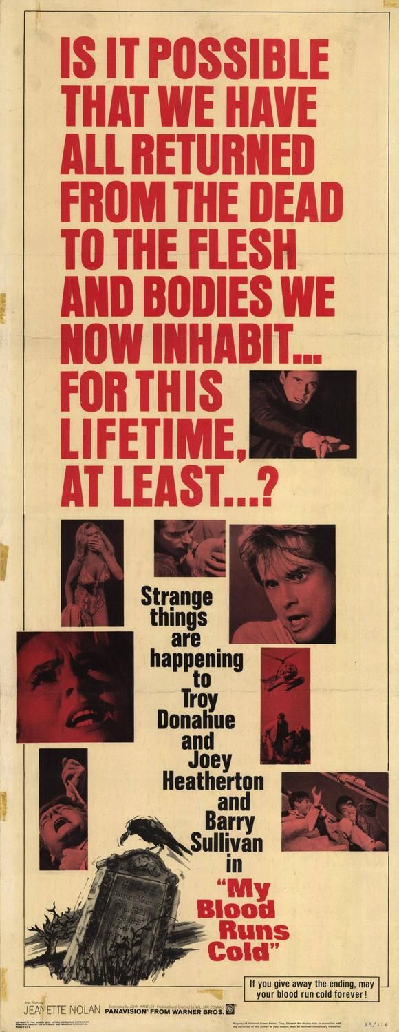 Picture of My Blood Runs Cold