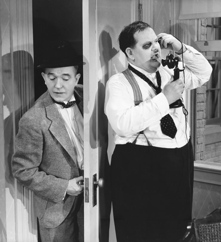 Image of Stan Laurel; Oliver Hardy