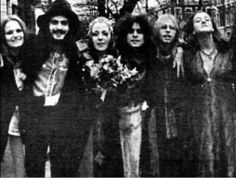 30th january 1970 June & Marc Bolan wedding
