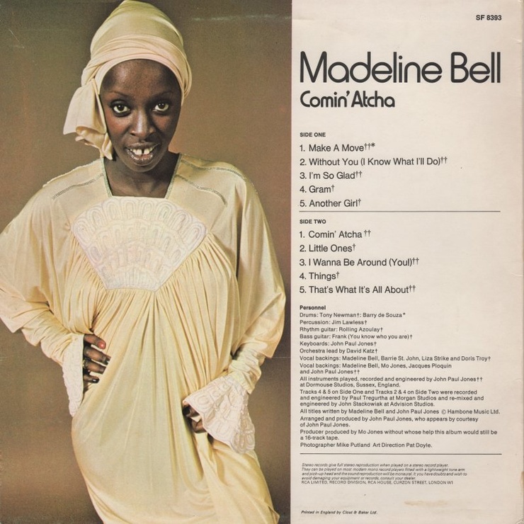 Picture of Madeline Bell