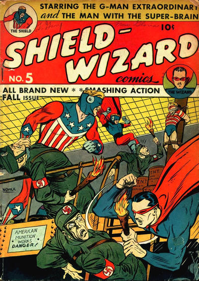 Image of Shield-Wizard Comics