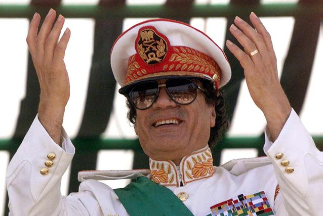 Picture of Muammar Gaddafi