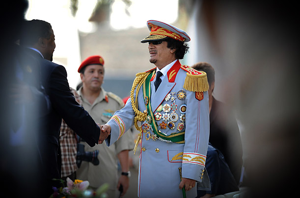 Picture of Muammar Gaddafi