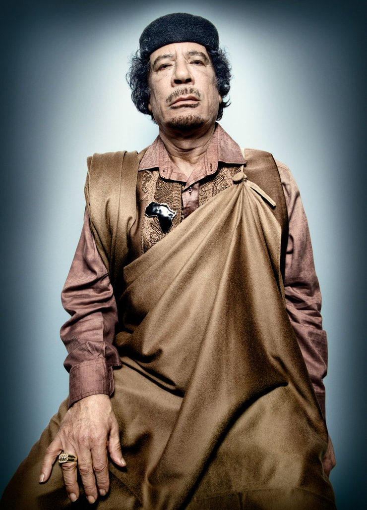 Picture of Muammar Gaddafi