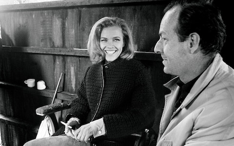 With Honor Blackman