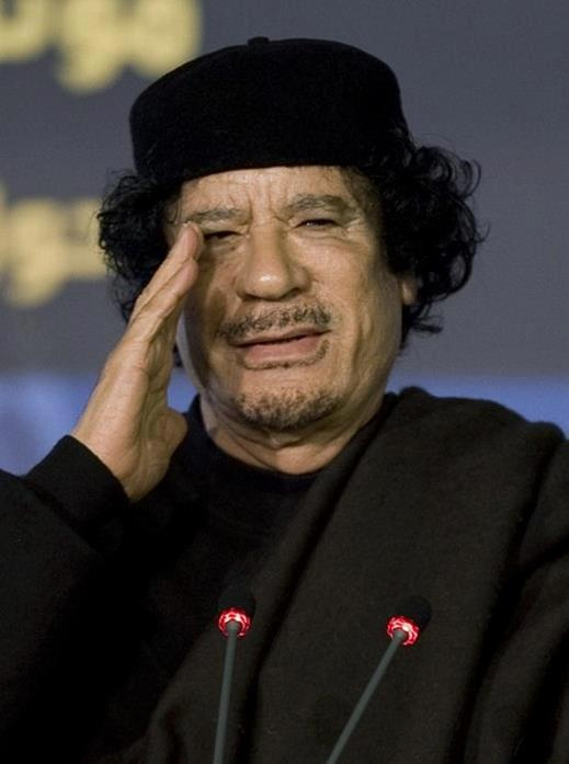 Picture of Muammar Gaddafi