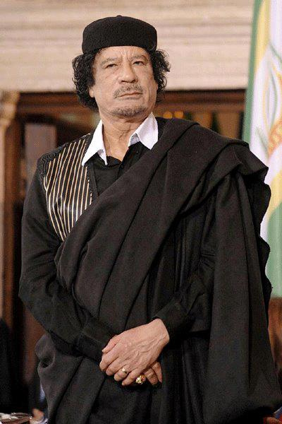 Picture of Muammar Gaddafi