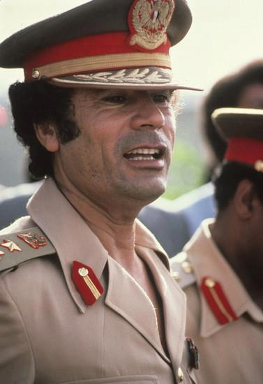 Picture of Muammar Gaddafi