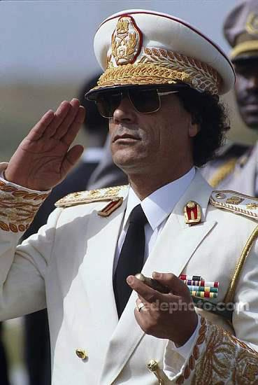 Picture of Muammar Gaddafi