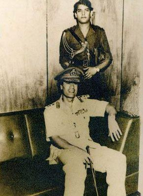 Picture of Muammar Gaddafi