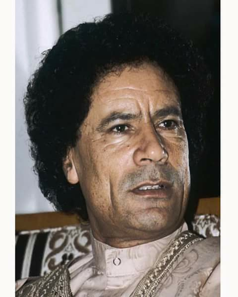 Picture of Muammar Gaddafi