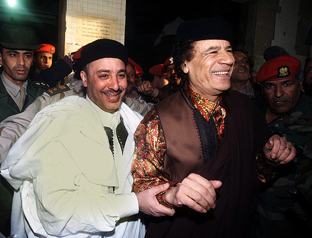 Picture of Muammar Gaddafi