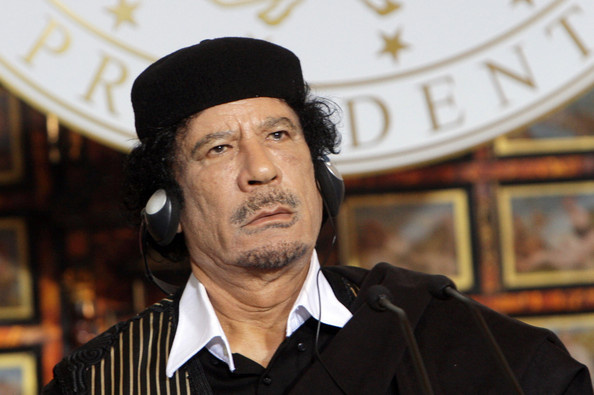 Picture of Muammar Gaddafi