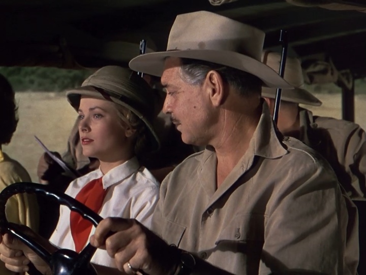 Grace Kelly and Clark Gable