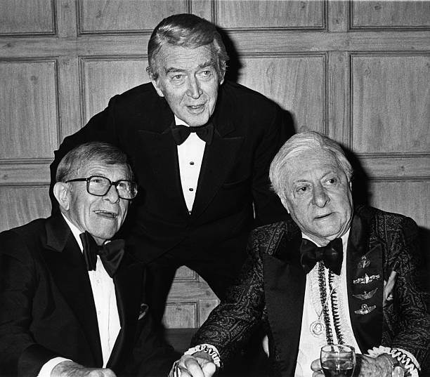 George Burns, Jimmy Stewart, George Jessel