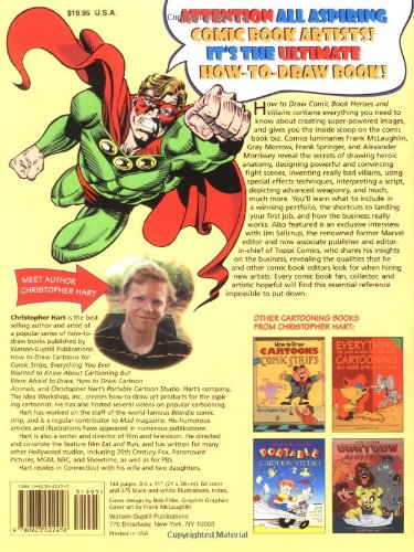 Image of How to Draw Comic Book Heroes and Villains (Christopher Hart ...