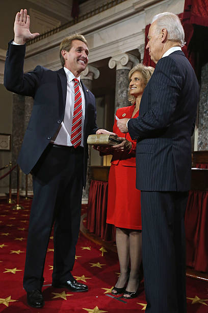 Jeff Flake, Cheryl Flake, Joe Biden