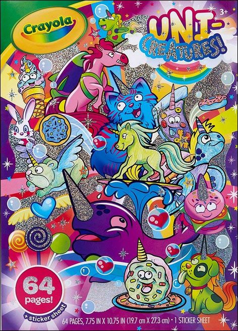 Picture of Crayola: Uni-Creatures - Coloring Book and Stickers