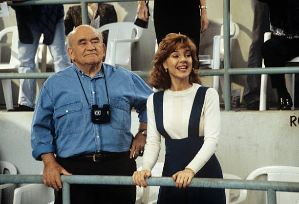 Ed Asner, Robin Riker