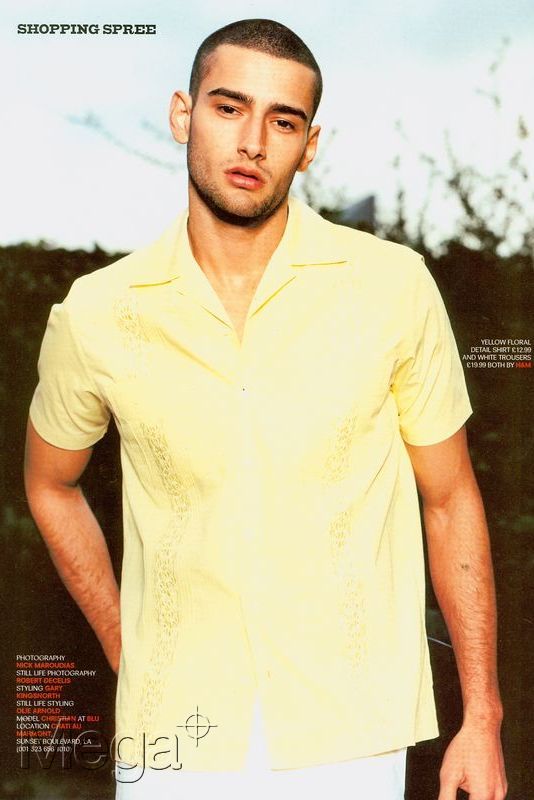 Pelle Pelle Christian Monzon Model