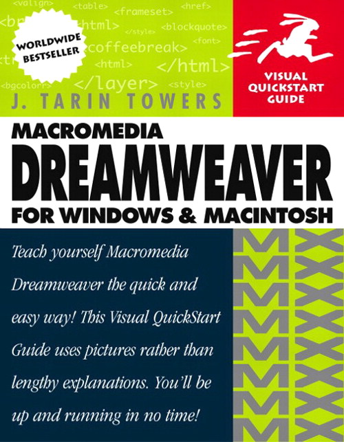 Picture of Macromedia Dreamweaver MX for Windows and Macintosh: Visual QuickStart Guide