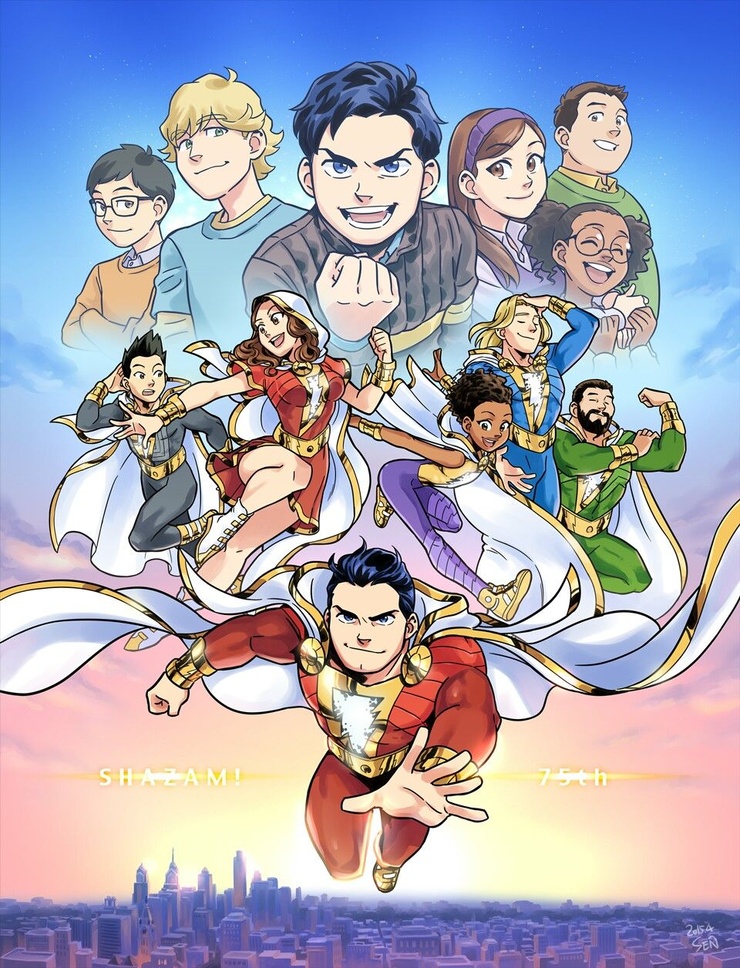 Shazam Family picture