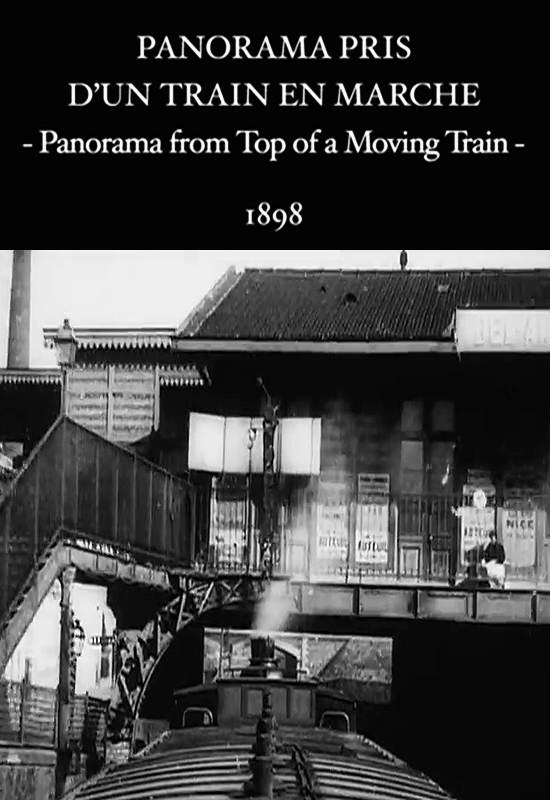 Picture of Panorama From Top of a Moving Train (1898)