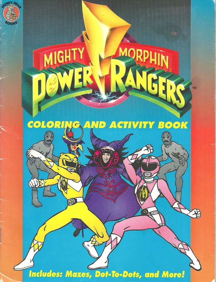 Picture of Mighty Morphin Power Rangers: Coloring and Activity Book