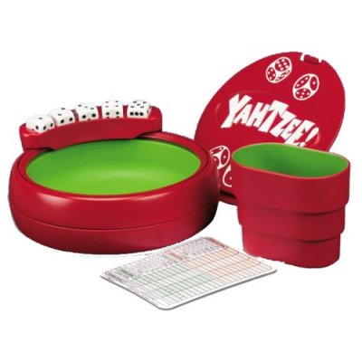 Picture of Yahtzee The Original Dice Scoring Game...in a Portable New Arena